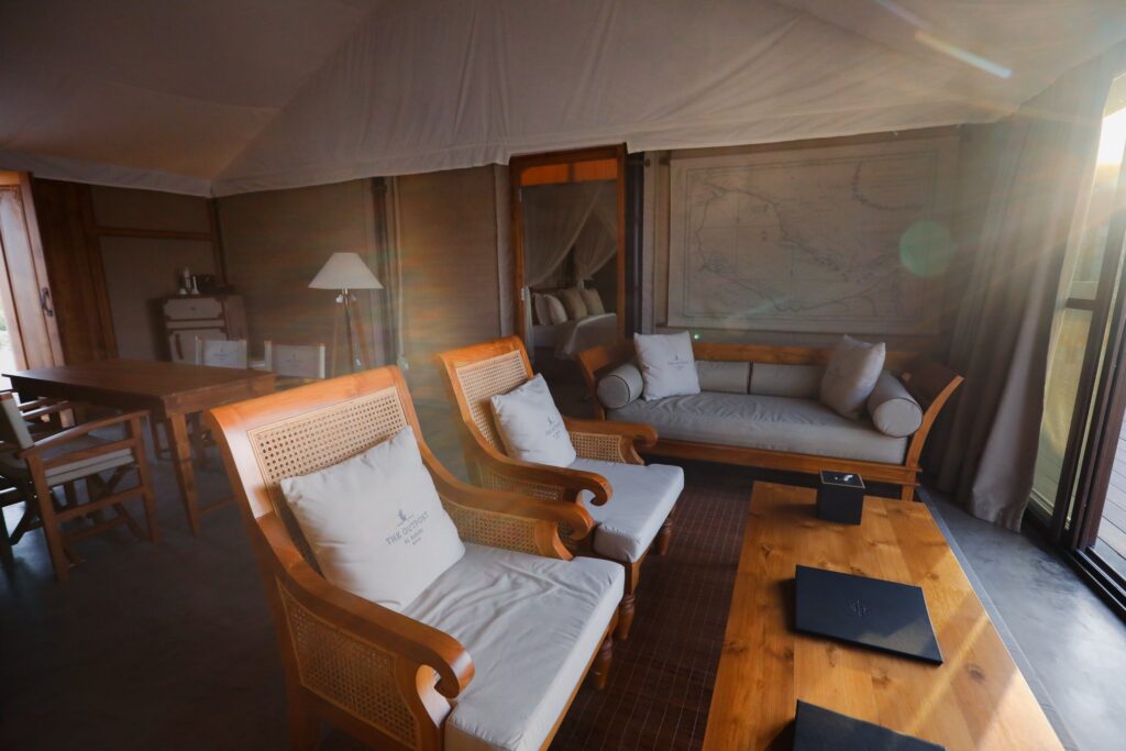Explorer Tent with Private Pool – The Outpost Al Barari